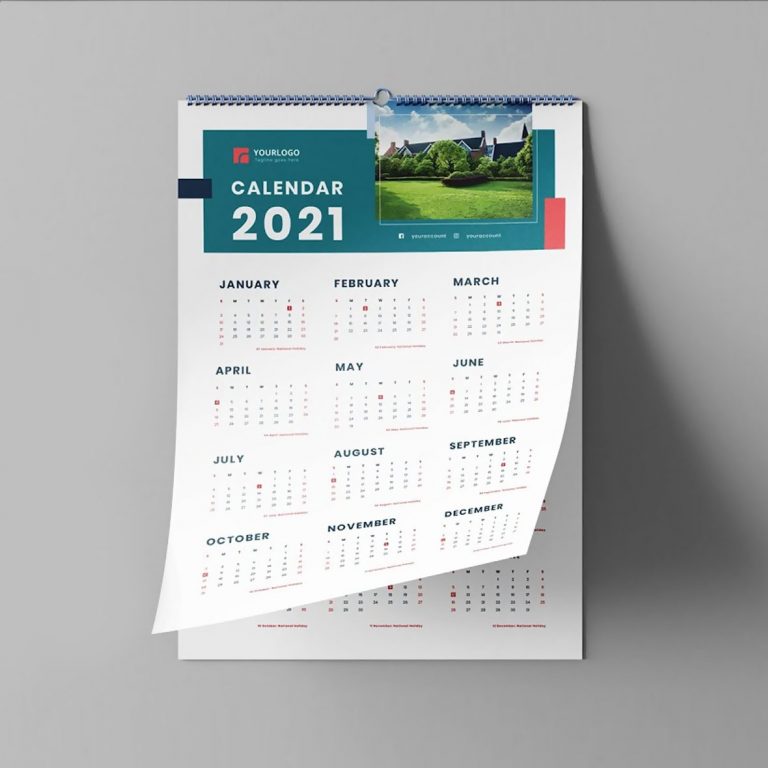 Calendario de Pared | COPY LINE DIGITAL